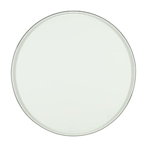 18" Round Tempered Clear Glass Table Top - 1/2" Thick with Ogee Edge