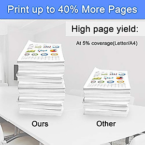 2-Pack TN430 TN-430 Black High Yield Toner Cartridge Compatible Replacement for Brothe IntelliFax-4100 4750 5750e Printer.