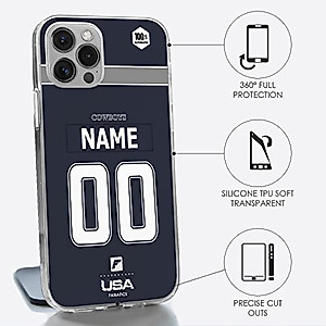 Football Phone Case Dallas Texas USA Design Silicone Transparent - Compatible iPhone and Samsung (Samsung Galaxy A04)