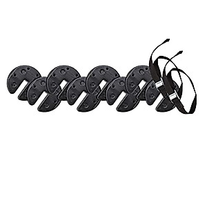 US Weight Tailgater Canopy Weights with No-Pinch Design for Easy, Safe Installation, and Removal to Secure Tents, Canopies, and Umbrellas at Outdoor Events