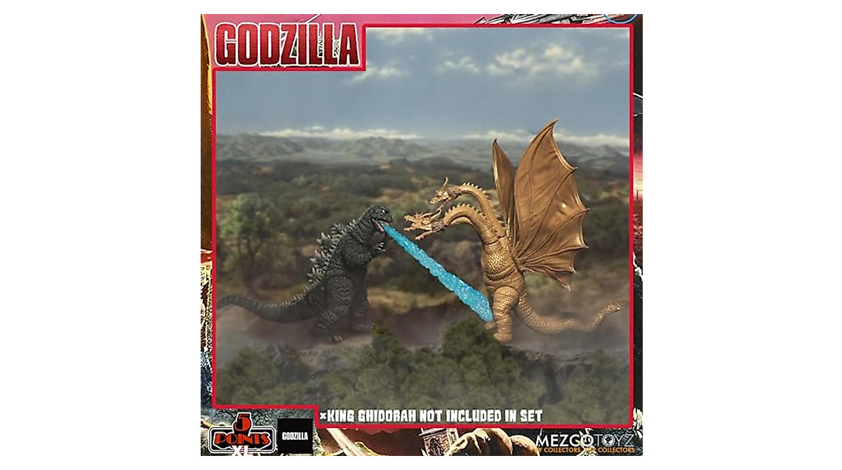 MEZCO TOYS 5 Points XL Godzilla & Monsterland Box Set