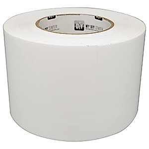 Whitecap - Premium Adhesive Seam Tape, 4" x 180' Polyethylene, Moisture Barrier Seal - for Crawlspace, Carpet Padding, Masking, Underlayment, Marine Use and More - Water & UV Resistant