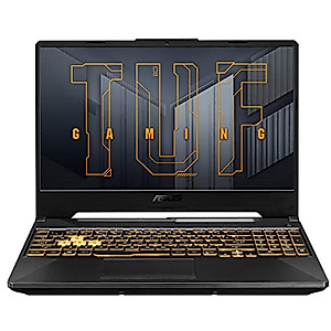 ASUS TUF A15 Gaming and Entertainment Laptop (AMD Ryzen 9 5900HX 8-Core, 16GB RAM, 512GB SSD, NVIDIA RTX 3060, 15.6" Full HD (1920x1080), WiFi, Bluetooth, 1xUSB 3.2, 1xHDMI, Win11P) w/ Hub