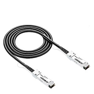 40G QSFP+ DAC Cable - 40GBASE-CR4 Passive Direct Attach Copper Twinax QSFP Cable for Cisco QSFP-H40G-CU3M, Meraki MA-CBL-40G-3M, Supermicro, Mikrotik, Open Switch Devices, 3-Meter(10ft)