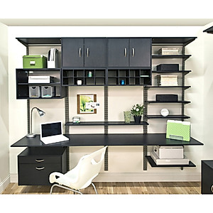 Organized Living freedomRail 1 Shelf OBox - White