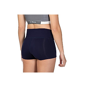Mizuno Women's Apex 2.5" Inseam Volleyball Short, Navy, Medium