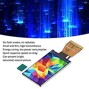 FECAMOS Display Module, ST7789V Driver SPI Interface 1.14in IPS Display Module 135 X 240 Resolution for Controller Board