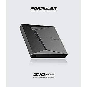 Dreamlink/Formuler Formuler Z10 Pro Max Android 10 Dual Band 5G Gigabit LAN 4GB Ram 32GB ROM 4K + Extra GTV-BT1 Bluetooth Voice Control Remote + Extra 8K HDMI Cable + Extra Magnetic Phone Car Mount