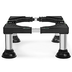 Nefish Mini Fridge Stand and Upgraded Washer and Dryer Stand Bundle