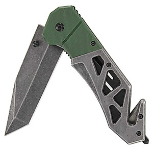 Radical Warfare Hunting Open Folding Pocket Knife Outdoor Survival Hunting Knife for Camping by Survival Steel