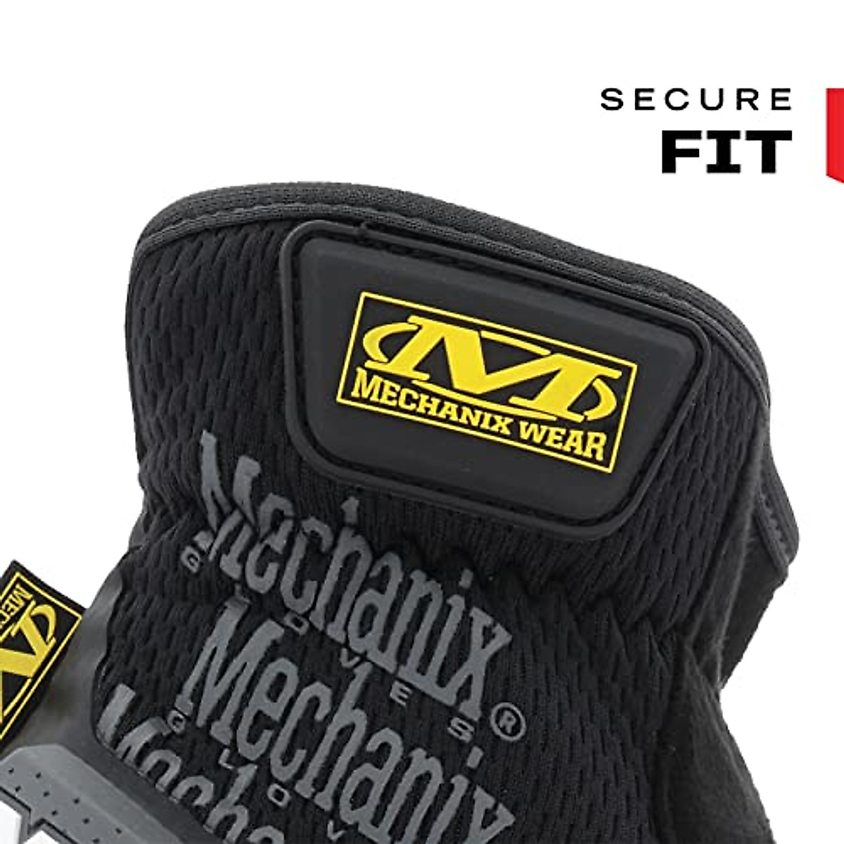 Mechanix Wear: M-Pact Open Cuff Work Gloves (X-Large, Black)
