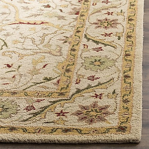 SAFAVIEH Antiquity Collection 2' x 3' Ivory AT14A Handmade Traditional Oriental Premium Wool Accent Rug