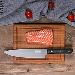 SHI BA ZI ZUO SL502 8 Inch Chef's Knife Cooking Knife Germany Stainless Steel Sharp Knives Ergonomic Cutlery Tool
