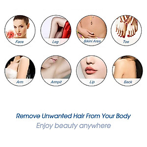 Hard Wax Beads for Hair Removal, Yovanpur Wax Beads for Sensitive Skin, Har Wax Beans for Coarse Hair, Waxing beads for Face, Eyebrow, Body, Bikini, Brazilian At Home 300g (10 Oz)/bag（Chamomile)