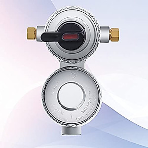 RV Propane Regulator for Dual Tanks, 2 Stage Auto Changeover Propane Regulator, lp Gas Regulators for RVs, Vans,Camper Trailers