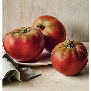 Burpee 'Cherokee Purple' Heirloom , Large, Rich Flavor Slicing Tomato , 50 Non-GMO Seeds