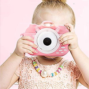 LKYBOA HD Children's Digital Camera Toy Cartoon Can Take Pictures of Baby (Color : A)
