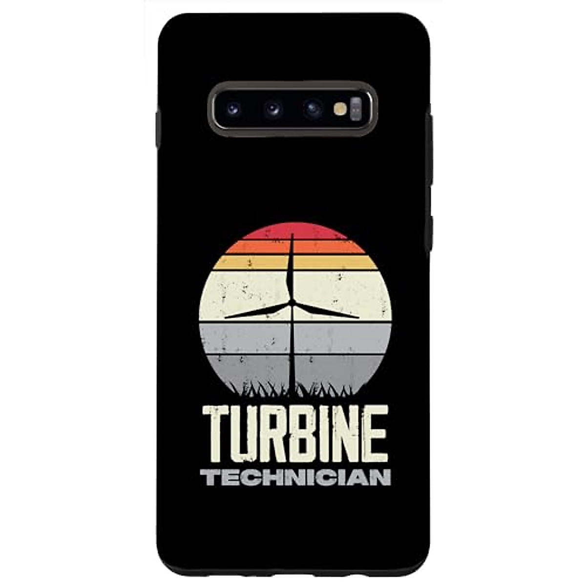 Galaxy S10+ Turbine Technician Wind Power Wind Turbine Technician Case