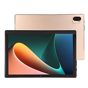 CUIFATI 10.1 Inch LCD Tablet, 6GB 256GB 11 Tablet, 5G / 4G WiFi Tablet with Dual SIM/Dual Speaker, MT6750 Octa Core for Entertainment (US Plug)