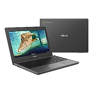 ASUS 11.6'' LCD HD（1366 x 768） Rugged Chromebook CR1 Intel Celeron N5100, 1.1 GHz, 8GB, 32GB eMMC, UHD Graphics, Chrome OS, Dark Gray, Webcam, Bluetooth, Wi-Fi 6 + Accessories
