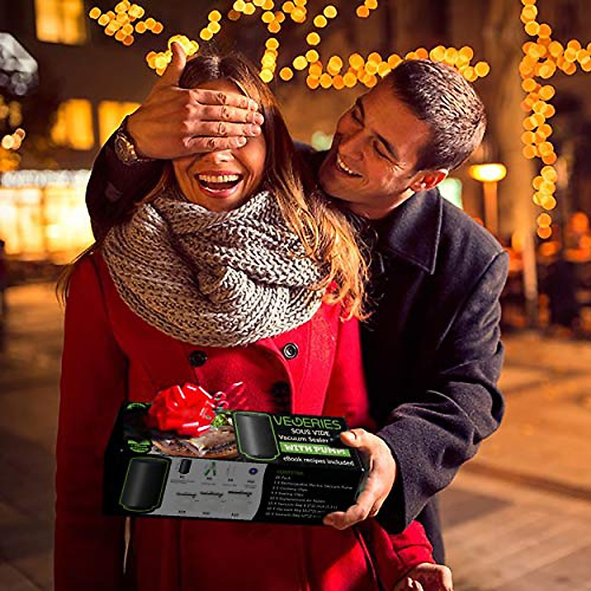 Sous Vide Bags 56 PCS Vacuum Save Sealer - 35 Reusable Vacuum Food Storage Bags for Anova and Joule Cookers - 3 sizes Sous Vide Bag Kit with Pump - 4 Sealing Clips - 4 Sous Vide Bag Clips with Handheld Food Vacuum Sealer