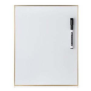 Mr. Pen- Dry Erase Board, 14” x 11”, Aluminum Frame with a Black Dry Erase Marker, Small Whiteboard, Mini White Board, White Board Dry Erase, Small Magnetic Board, Magnetic White Board