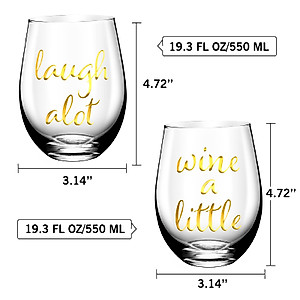 TopSelect Crystal Wine Glasses, Couples Gift Set of 2,Wedding Gifts,Red Wine GLasses Set, Engagement Gifts for Couples, Valentines Day gift, Mr. Mrs,Newlyweds,Bride & Groom Gift,Married Gift