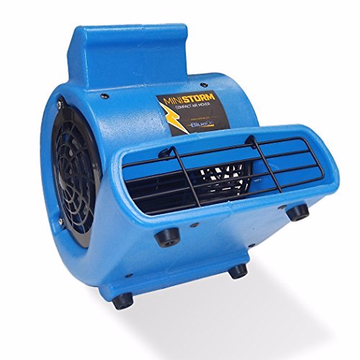 BlueDri Mini Storm 1/12 HP Mini Air Mover Carpet Dryer Floor Squirrel Cage Blower Fan for Home Floors and Carpets, Blue (SA-MI-BL)
