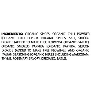 McCormick Gourmet Two Tier Chrome 16 Piece Organic Spice Rack Organizer with Spices Included, 15.41 oz