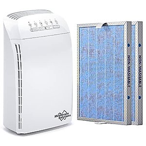 MSA3 Air Purifier with Two Extra Original MSA3 Replacement Filter