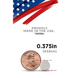 Made in The USA - 50 3/8 Inch (.375") 304 Stainless Steel Premium Pipe Screen Filters