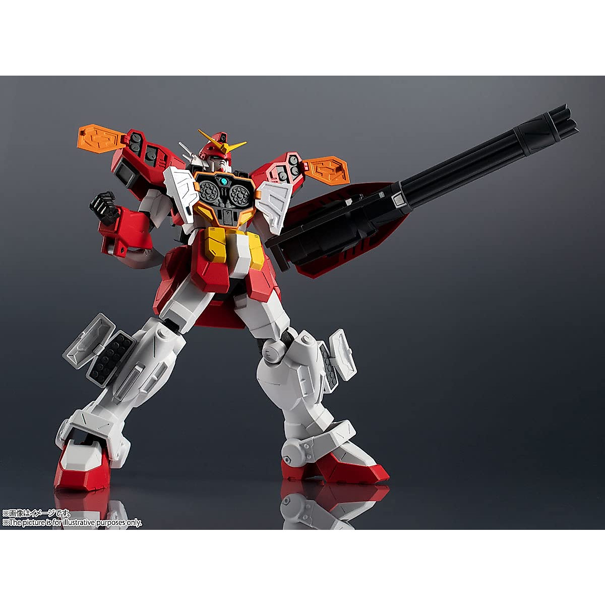 TAMASHII NATIONS Tamashi Nations - Mobile Suit Gundam Wing - XXXG-01H Gundam Heavyarms, Bandai Spirits Gundam Universe