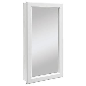 Design House 545111-WHT Wyndham Med Cab, 16-inch, Single Door
