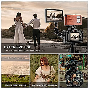 DSLR Camera L Bracket Quick Release Plate Vertical Horizontal Switching Tripod Quick Release Plate Compatible with Canon Nikon Sony DJI Osmo Ronin Zhiyun Stabilizer Tripod Monopod