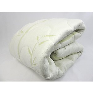 sheetsnthings Waterproof 40% Viscose from Bamboo Jacquard Twin Extra Long XL Mattress Pad, White