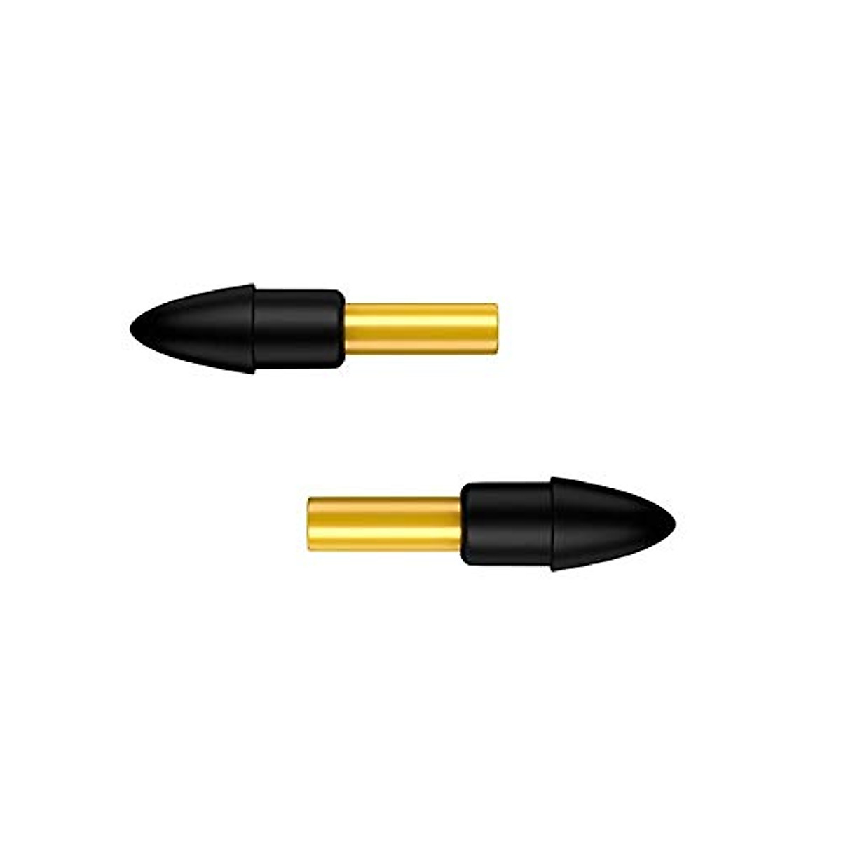 BBATA Replacement Stylus Tips for Digital Pen, Screw in/Out Type Pencil Nibs, 2 Pack, Black