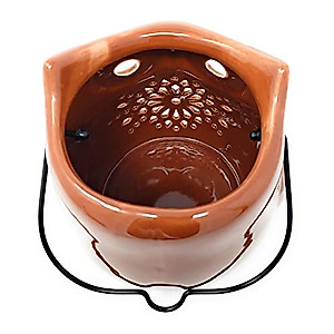 Yankee Candle Pierced Owl Lantern-Style Large Jar Candle Holder with Decorative Cutouts