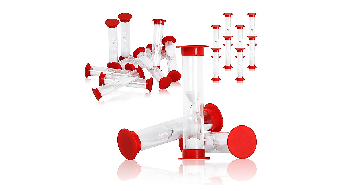 PROLOSO 30 Sec Sand Timer - Fun Countdown Toy Set