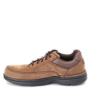 Rockport Men's Eureka Walking Shoe, Chocolate Nubuck, 12 Wide