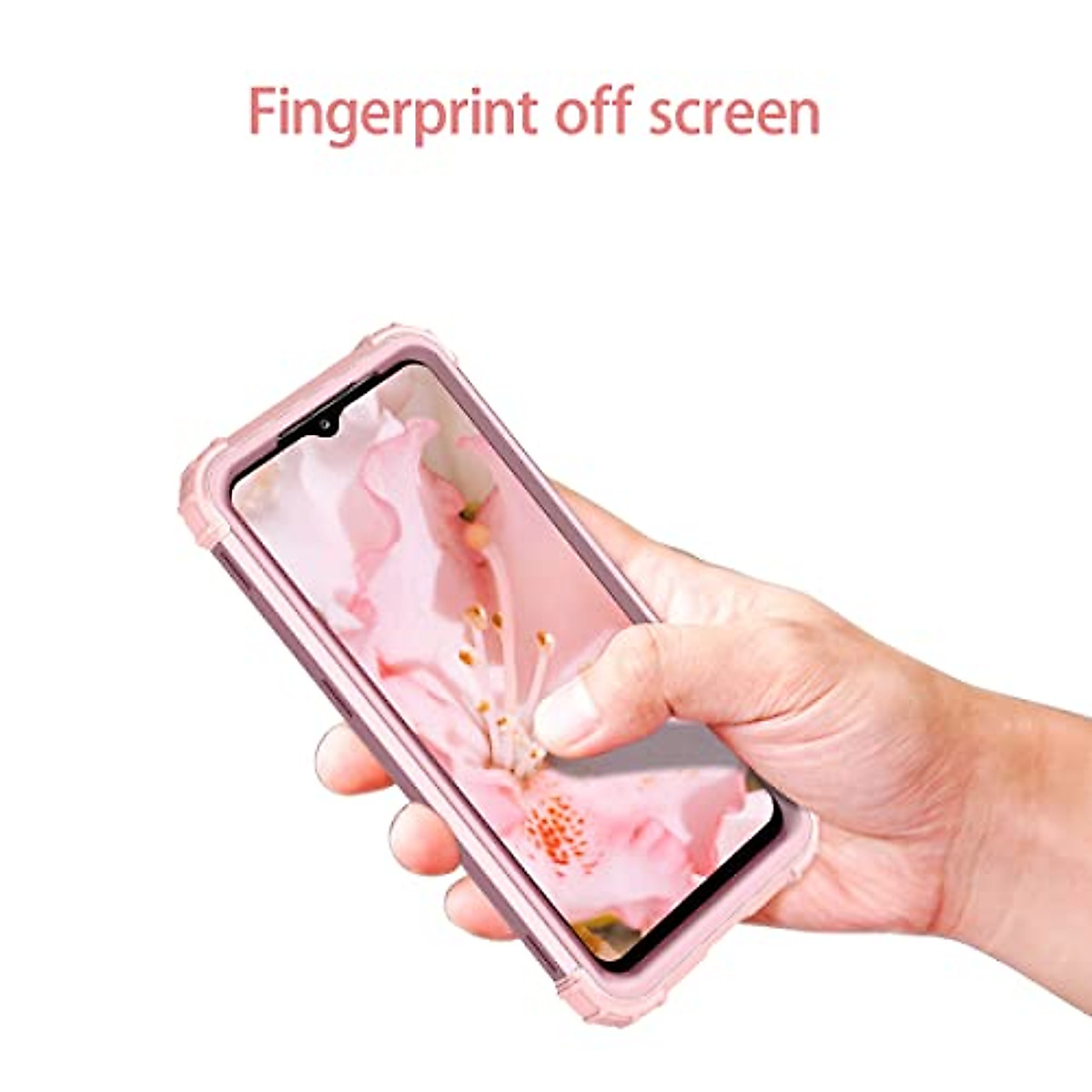 LONTECT for Galaxy A13 5G Case Glitter Sparkly Bling Shockproof Heavy Duty Hybrid Sturdy High Impact Protective Cover Case for Samsung Galaxy A13 5G 2021,Shiny Rose Gold