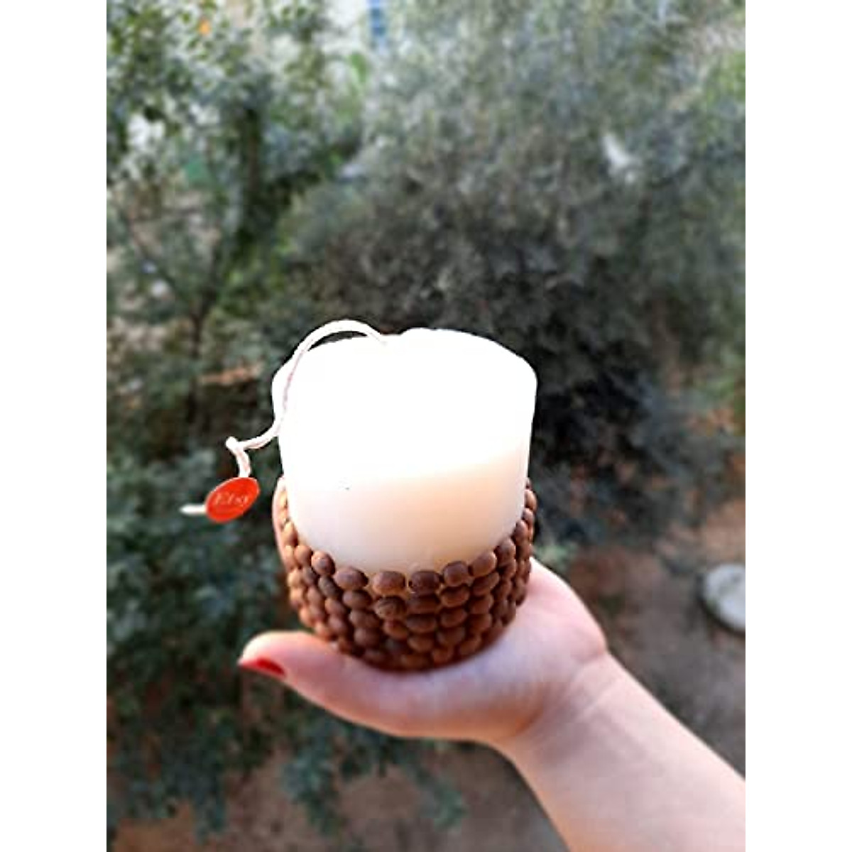 Coffee candle - 2 pcs coffee Scented Decorative Candle, Customized Gift, Coffee Bean Therapy Candles, special design interior decoration birthday gift