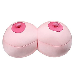 FOMIYES Breast Boob Pillow Novelty Boobs Breasts Pillow Cushion Funny Chest Pillow Plush Kawaii Toy Gift for Couples Home Living Room Decor