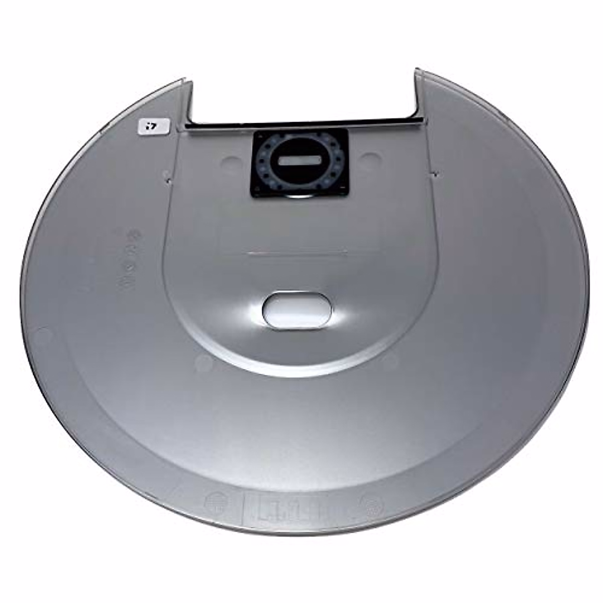 caSino187 i6 i7 i8 Gray Faceplate Top Cover for Roomba i7+ Silver