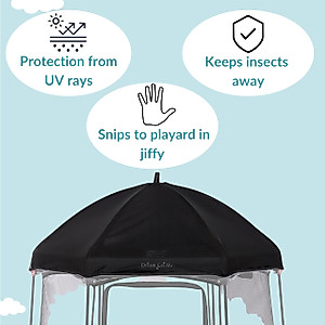 Dream On Me Onyx Canopy