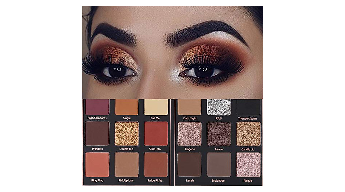 Prism Makeup 18 Colors Eyeshadow Palette: Bold & Matte