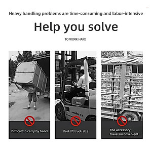 ZGSDTF On-Board Electric Hydraulic Lift Trolley, Folding Trolley, Material Elevator, Himurek Car，Suitable for Transporting and Loading Materials onto Trucks with Trucks（Truck Applicable ）