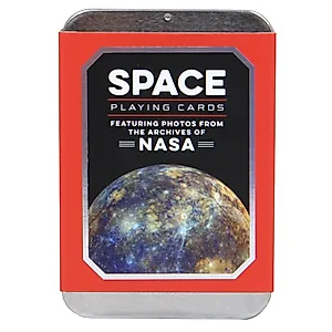 Space Playing Cards: Featuring Photos from the Archives of NASA (Premium Playing Cards, Cool Poker Cards, NASA Gifts),0 - 99 Years