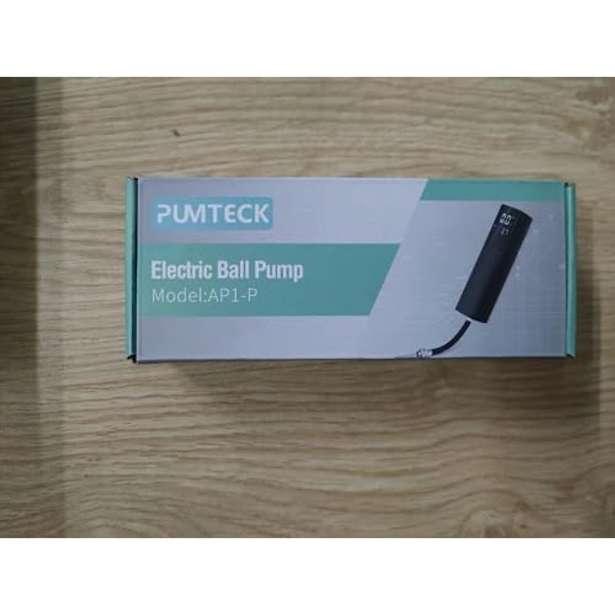 Electric Ball Pump, Smart Air Pump Portable Fast Ball Inflation with Precise Pressure Gauge and Digital LCD Display for Football Basketball Volleyball Football (2 Pin and 1 Spout)