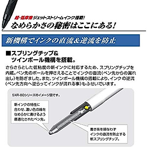 uni Jetstream Multi Pen 4 and 1, 0.5mm Ballpoint Pen (Black, Red, Blue, Green) and 0.5mm Mechanical Pencil, Teal Blue (MSXE5100005.39)