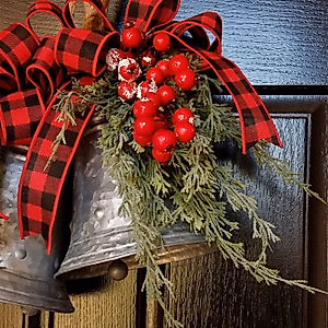 Christmas Bells, Large Galvanized Bells, Christmas Galvanized Decor, Rustic Christmas, Silver Bells Christmas Decorations Christmas Tree Ornaments Gifts Christmas Stuffer Stockings